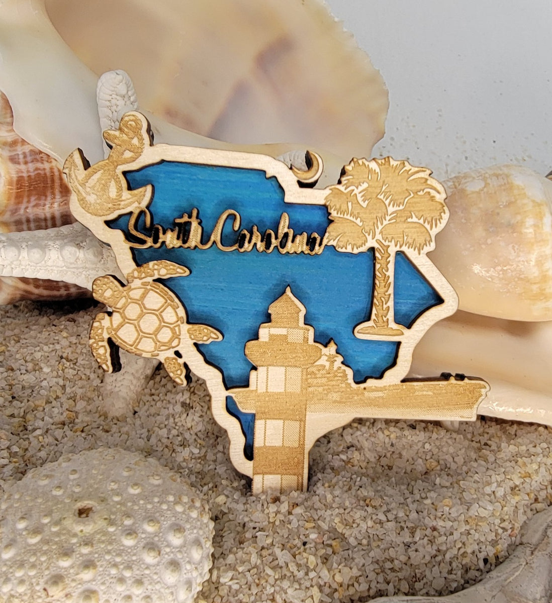 South Carolina Magnets| Personal Handcrafted Displays