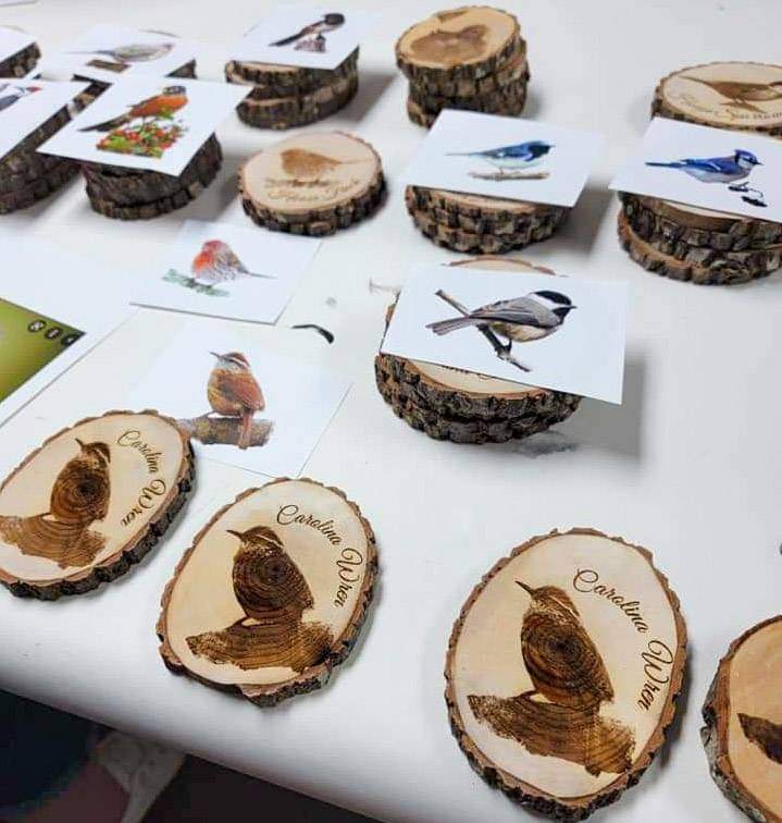 Carolina Songbird Ornaments!| Personal Handcrafted Displays