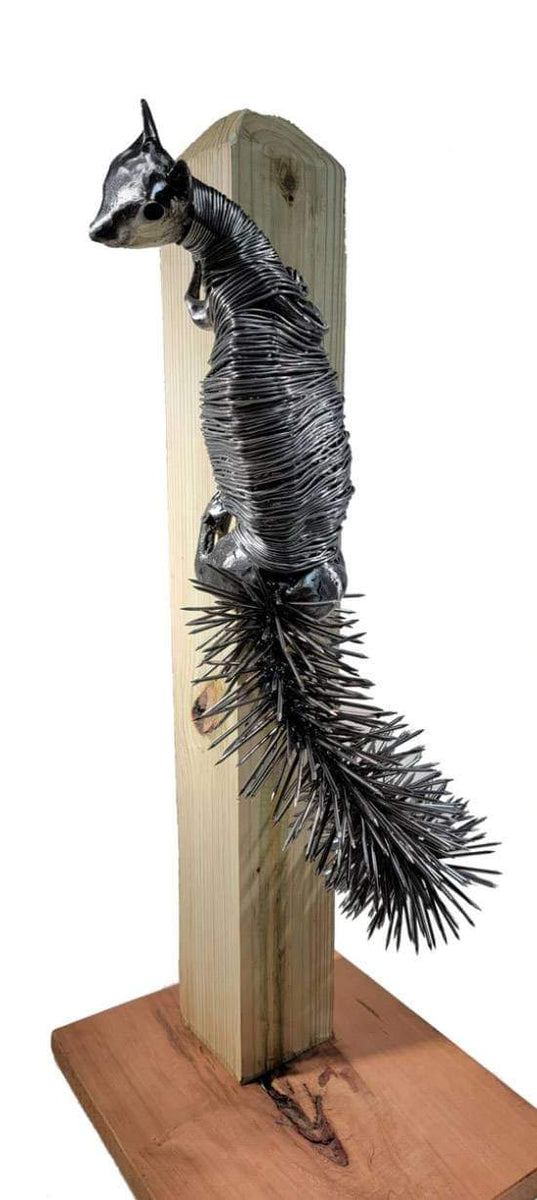 Squirrel Metal Art!| Personal Handcrafted Displays