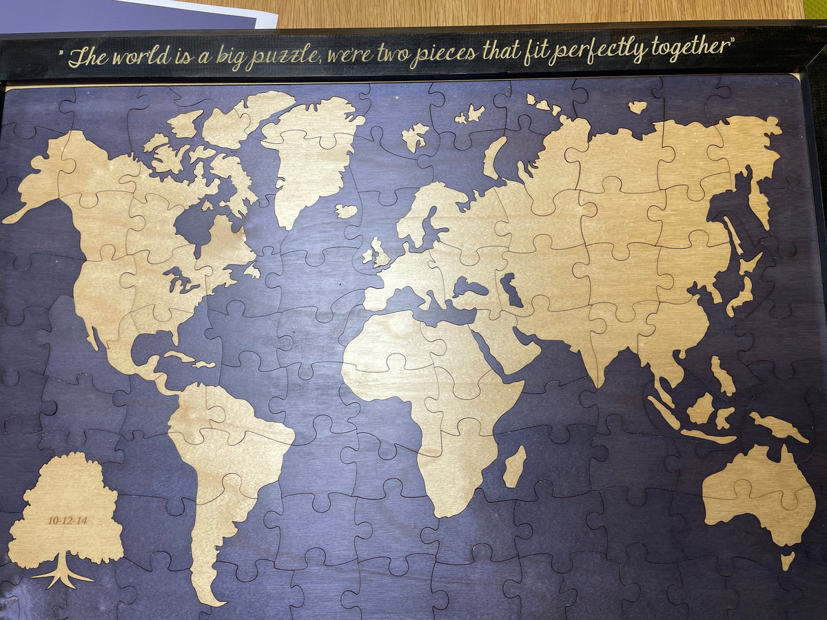 Custom Wooden Puzzles| Personal Handcrafted Displays