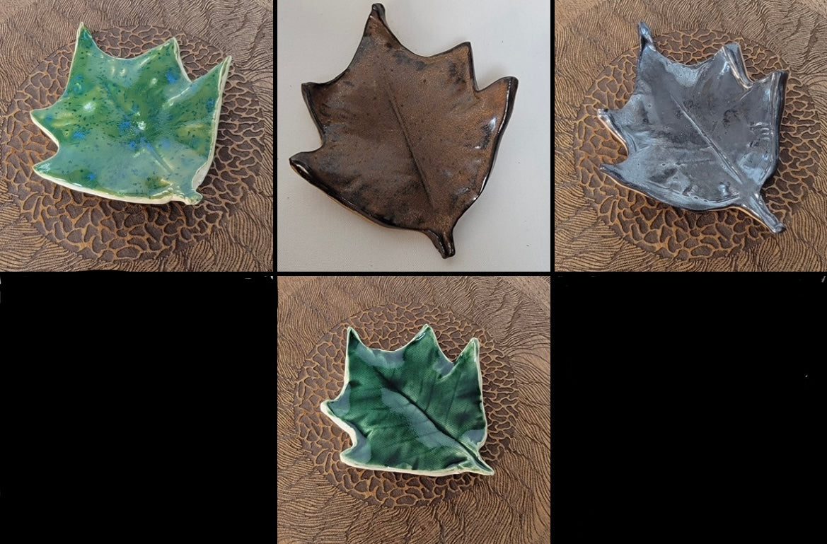 Ceramic Leaves| Personal Handcrafted Displays