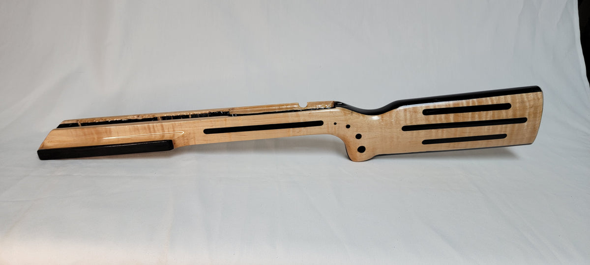 Bench Rest Stock #125 - Maple & Wenge Wood| Personal Handcrafted Displays