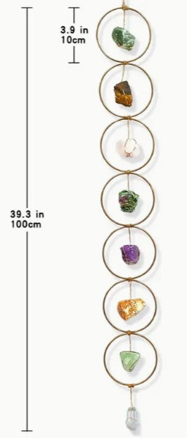 Raw Gem Hanging Crystals| Personal Handcrafted Displays