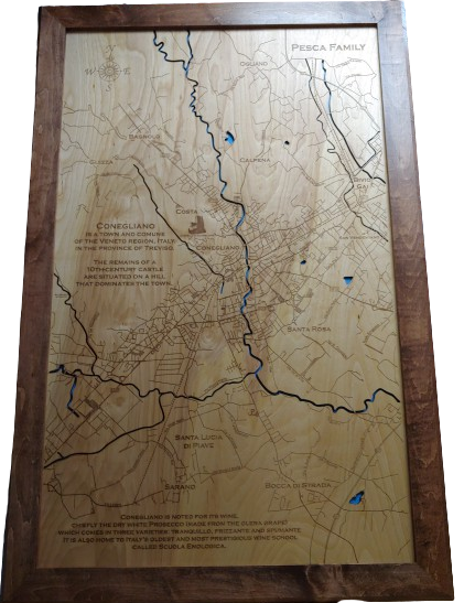 Conegliano Italy Map