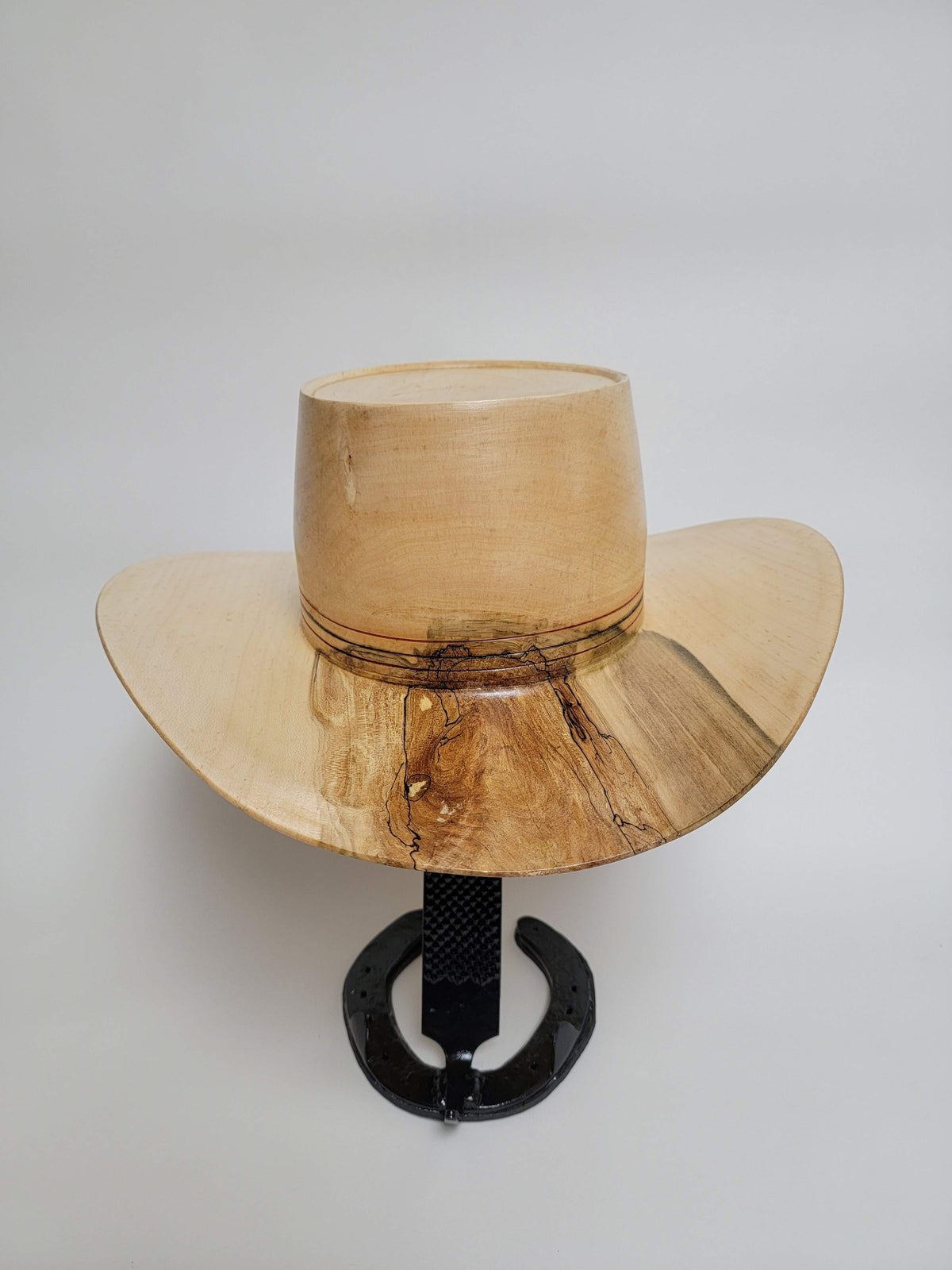 Maple Outback Hat - Rare Wood Turned Men's Headwear #402| Personal ...