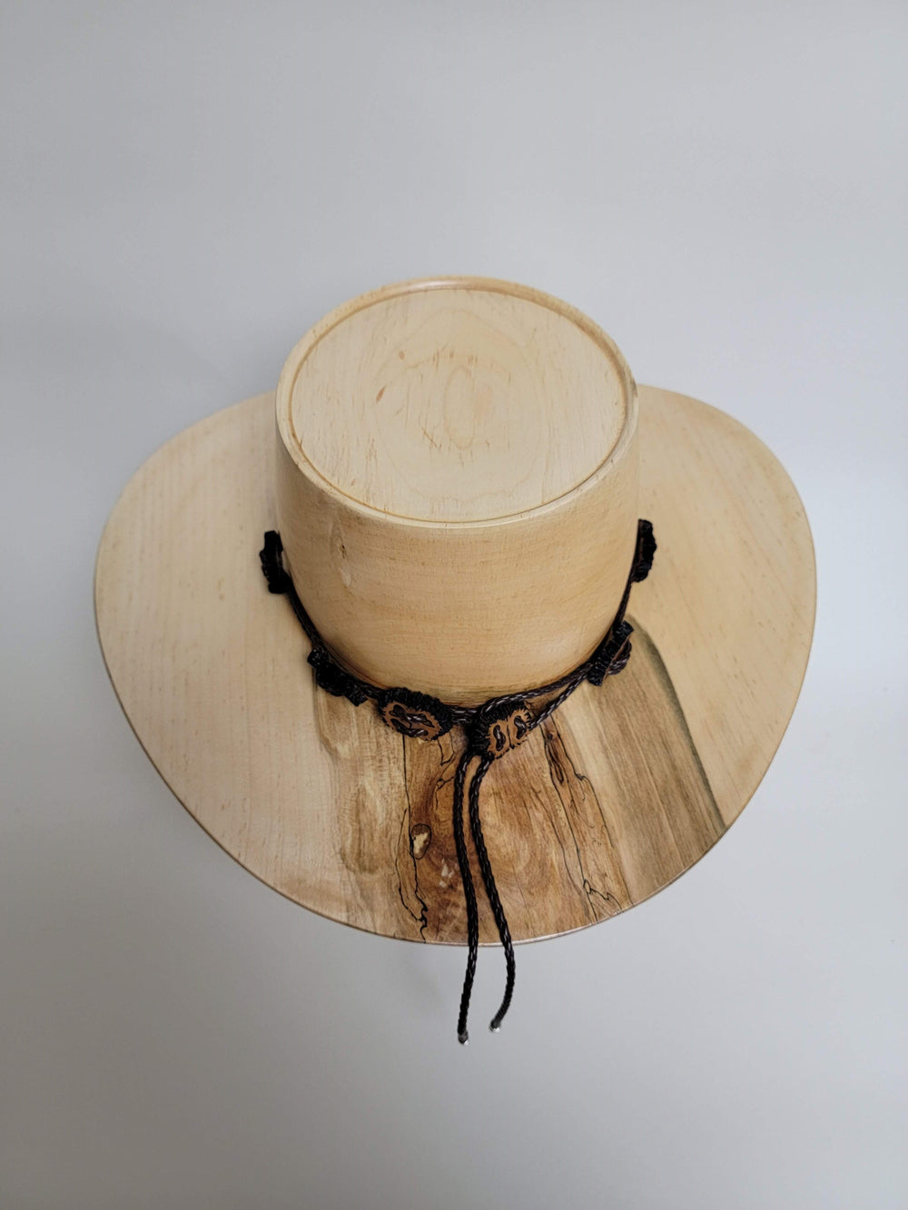Maple Outback Hat - Rare Wood Turned Men's Headwear #402| Personal ...