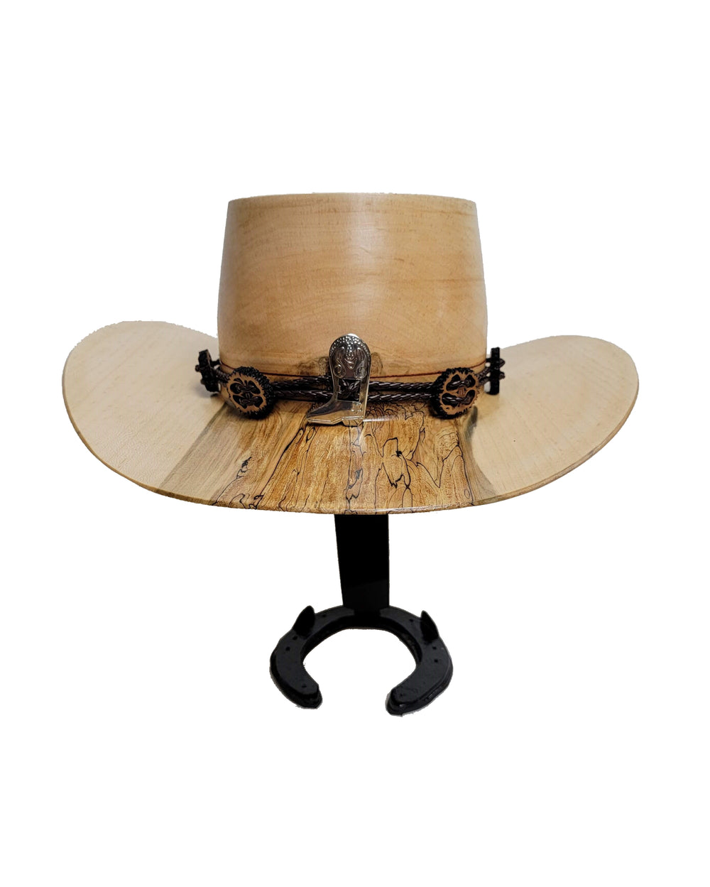 Maple Outback Hat - Rare Wood Turned Men's Headwear #402| Personal ...