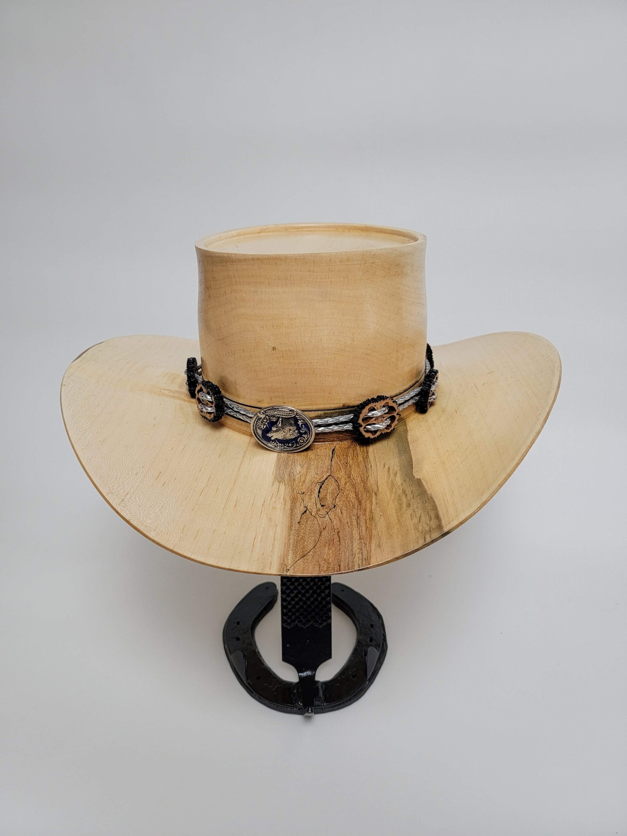 Maple Outback Hat - Rare Wood Turned Men's Headwear #405| Personal ...