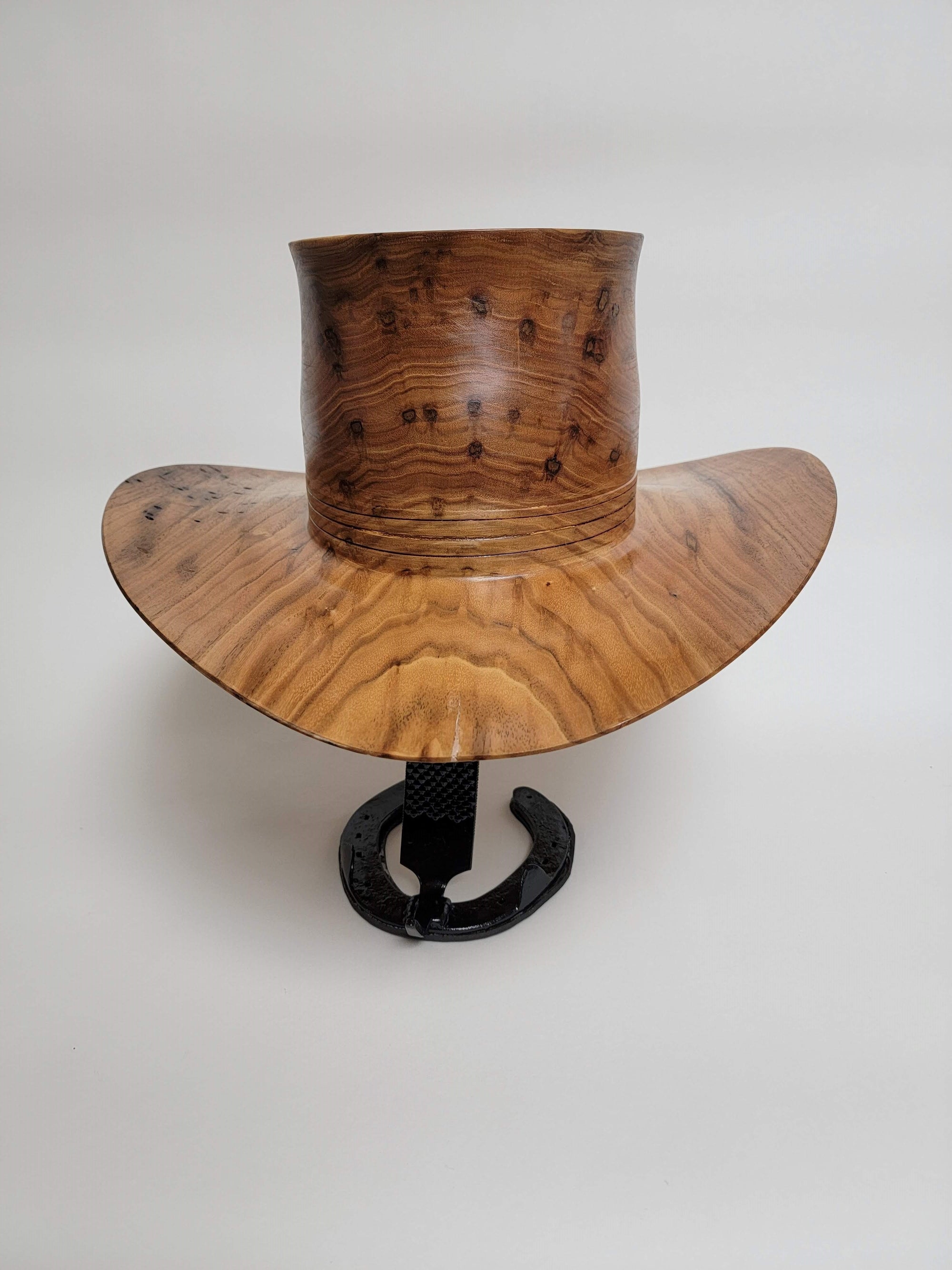 Butternut Cowboy Hat - Rare Wood Turned Men's Headwear| Personal ...
