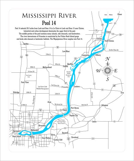 Mississippi River Depth Maps
