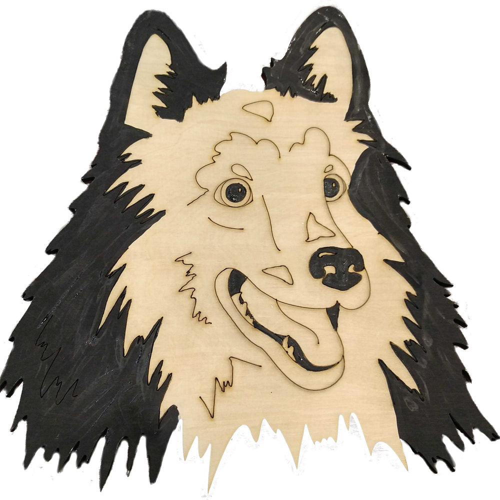 Sheltie-Shetland Sheepdog-DIY Pop Art Paint Kit-Earnhardt Collection ...